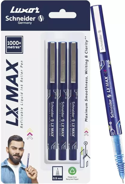 LUXOR SCHNEIDER LX MAX ROLLER PEN/ GEL INK PEN – SINGH SONS AGENCIES